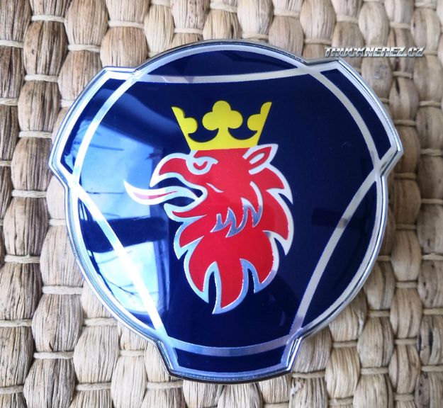 Znak Scania | Nerezové doplňky pro kamiony TruckNerez